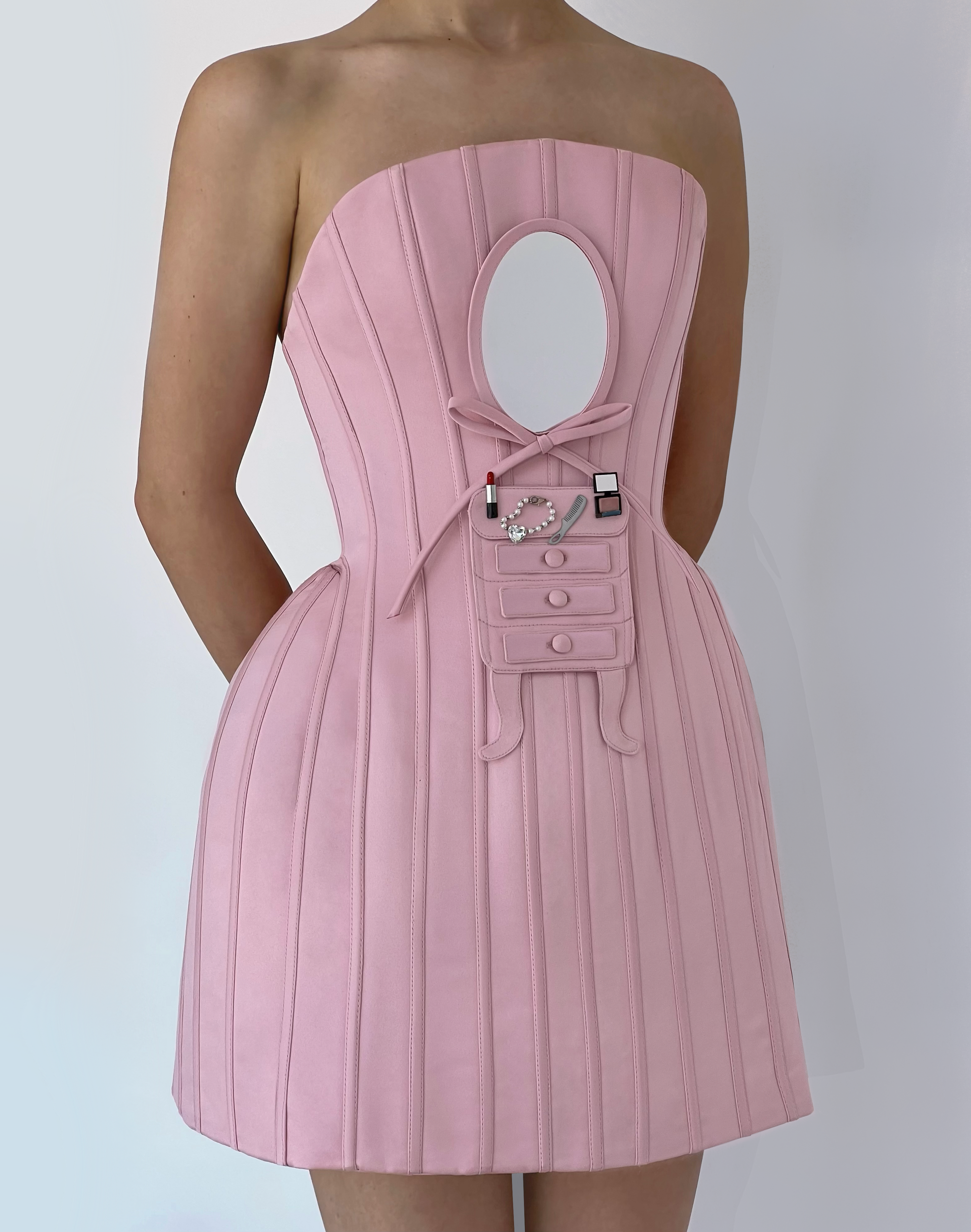 Pink Vanity Mini Dress